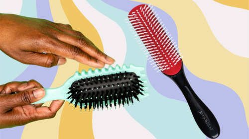 Hairbrush for curly hair store