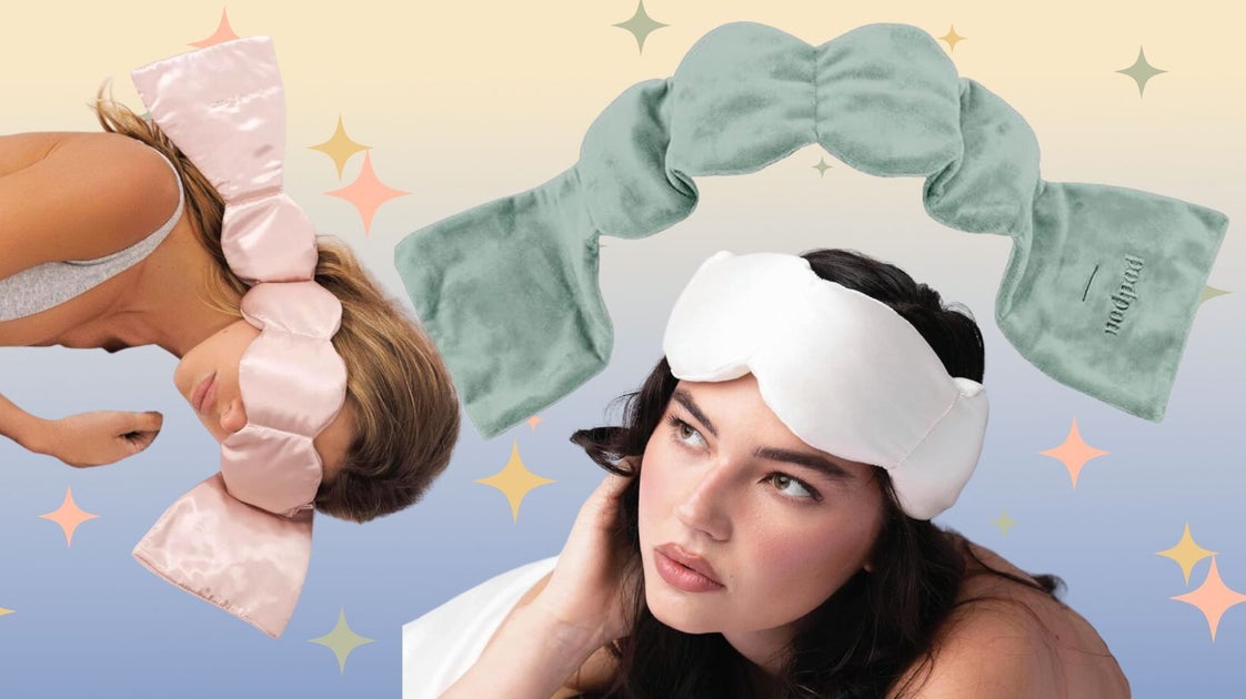 The NodPod Weighted Sleep Mask Helped Me Fall Asleep Faster | HuffPost Life