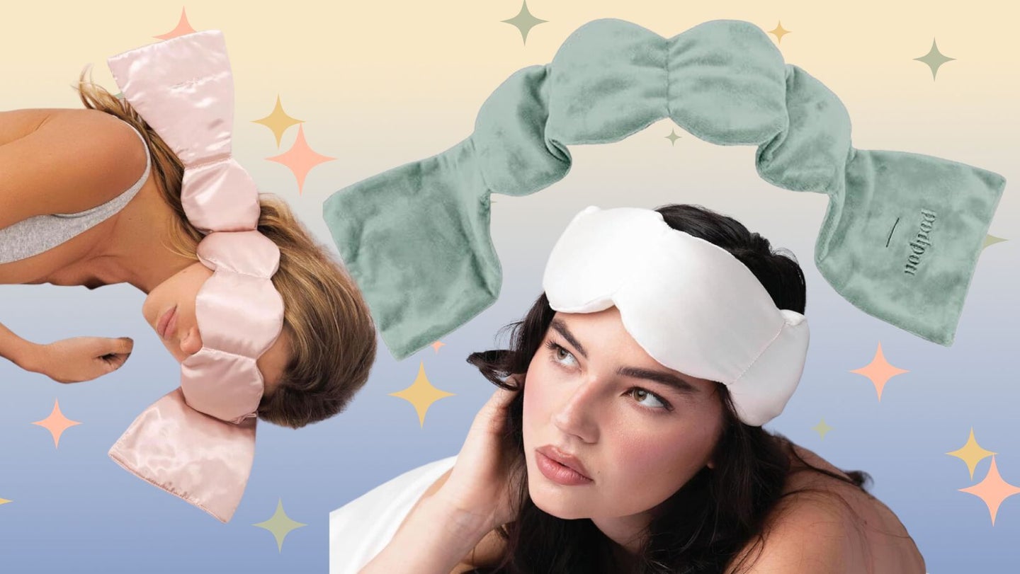 The NodPod Weighted Sleep Mask Helped Me Fall Asleep Faster | HuffPost Life