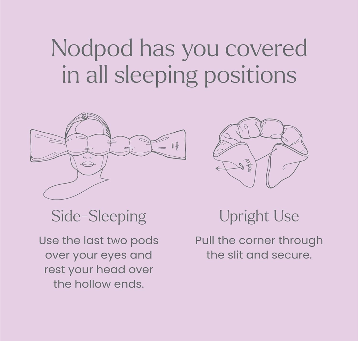 The NodPod Weighted Sleep Mask Helped Me Fall Asleep Faster | HuffPost Life