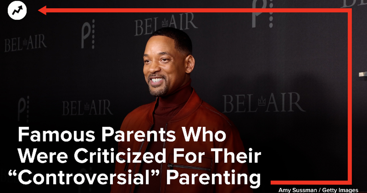 Famous Parents Who Were Criticized For Their “Controversial” Parenting ...