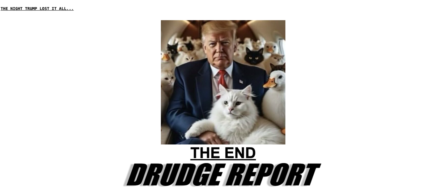 Drudge Report Sums Up Trump's Debate Performance With 2 Final Words ...