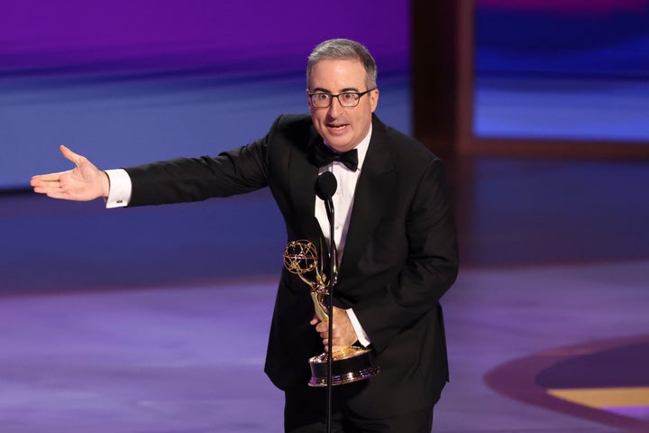 John Oliver Remembers His Late Dog During Emmys Speech, And It Gets ...