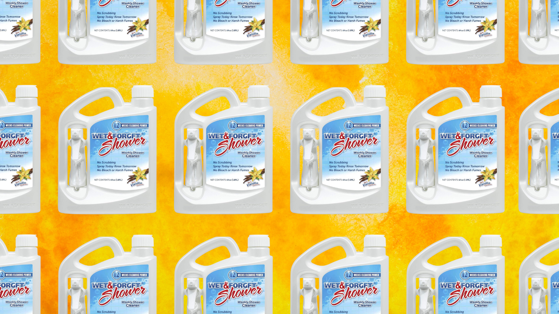 Wet & forget shower cleaner store