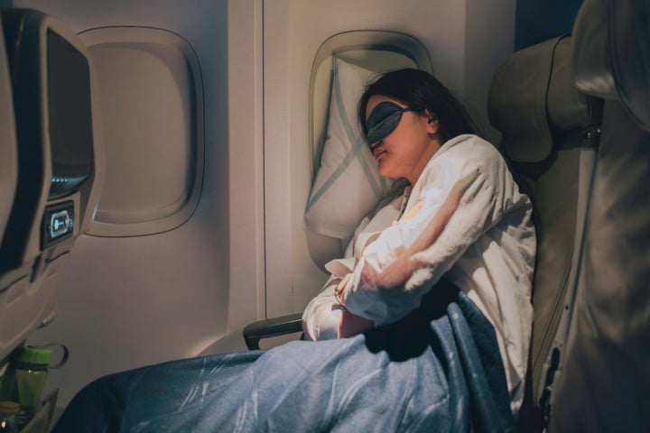 How To Get Good Sleep On A Plane | HuffPost Life