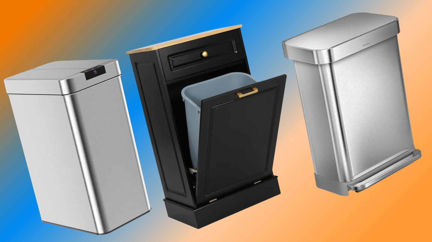 The Best Kitchen Trash Cans On Amazon | HuffPost Life