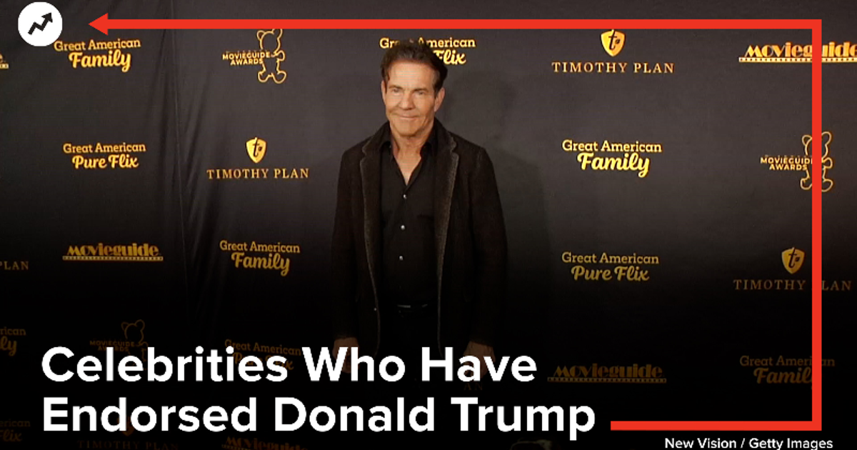 Celebrities Who Have Endorsed Donald Trump | HuffPost Videos
