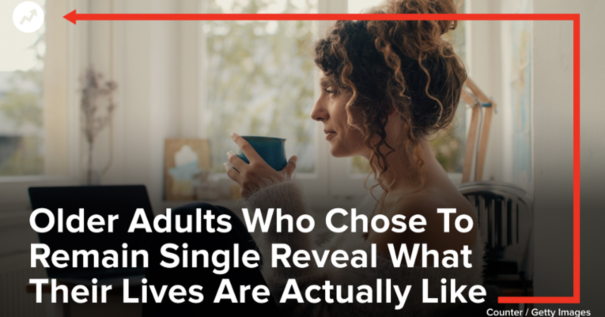 Older Adults Who Chose To Remain Single Reveal What Their Lives Are ...