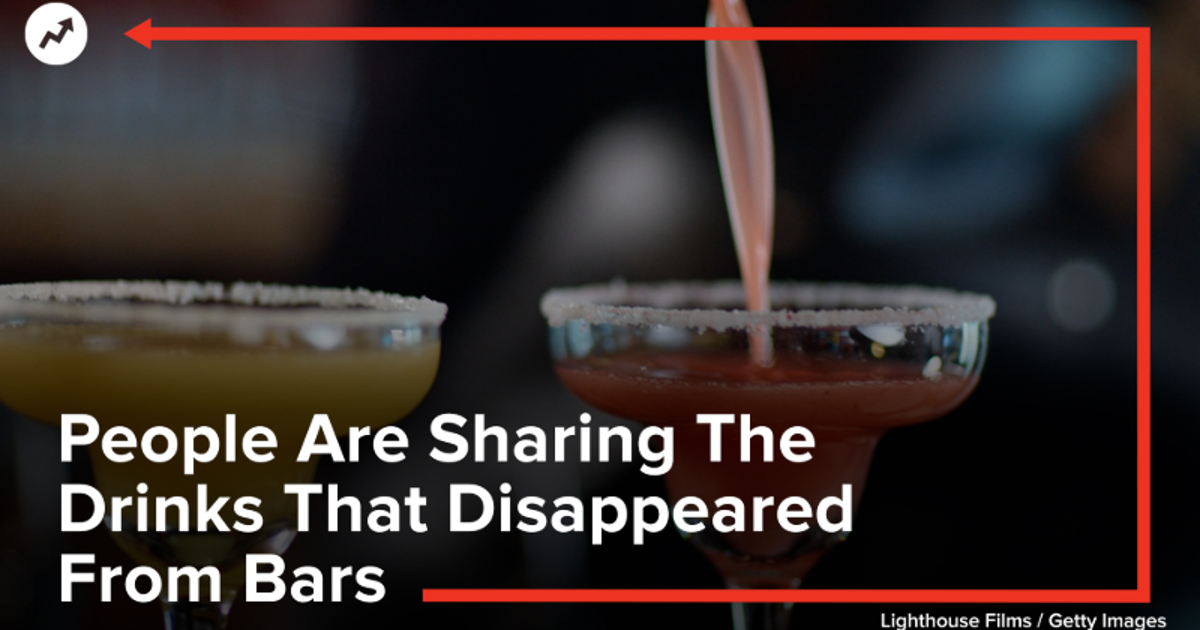 People Are Sharing The Drinks That Disappeared From Bars | HuffPost Videos