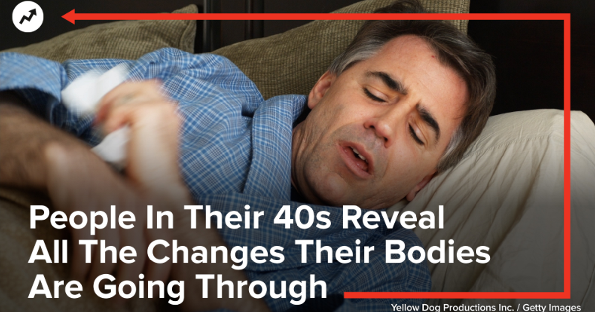 People In Their 40s Reveal All The Changes Their Bodies Are Going ...