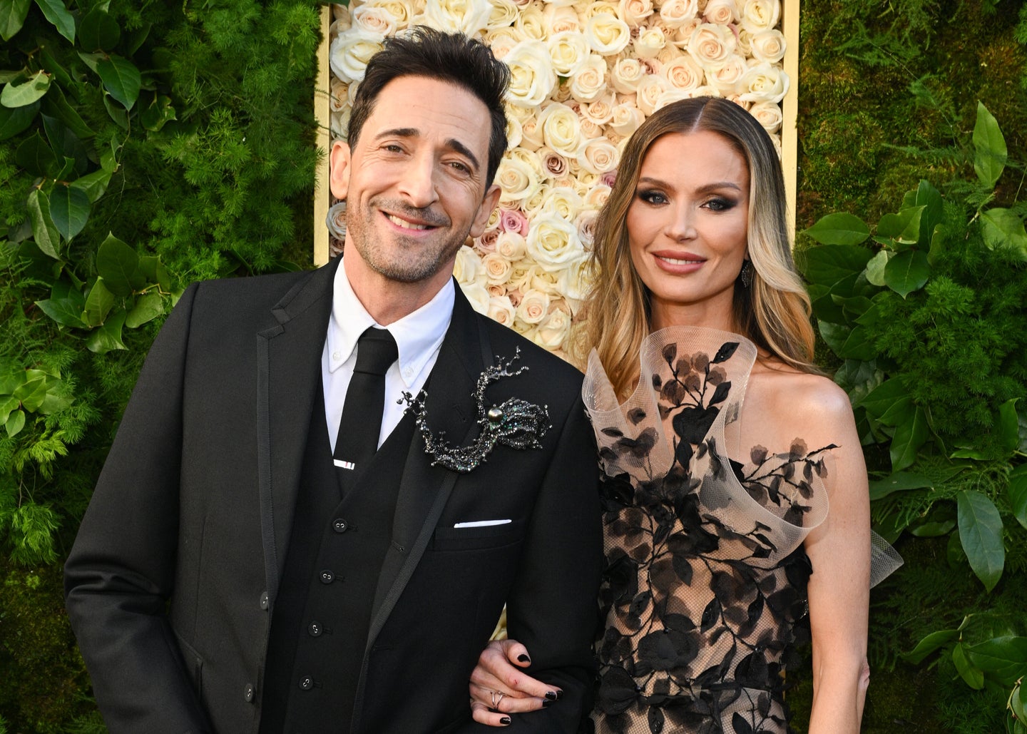 Adrien Brody Credits Award To Girlfriend Who Was Married To Harvey ...