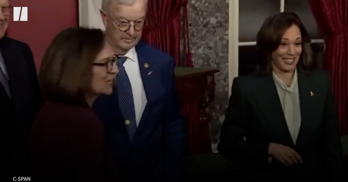 Senator’s Husband Dodges Harris Handshake | HuffPost Videos