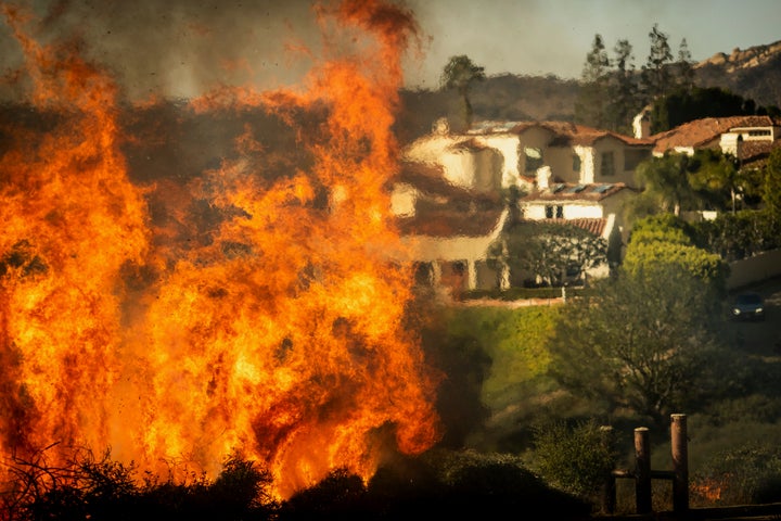 California Governor Says Pacific Palisades Wildfire Has Destroyed Many Structures As Winds Kick ...