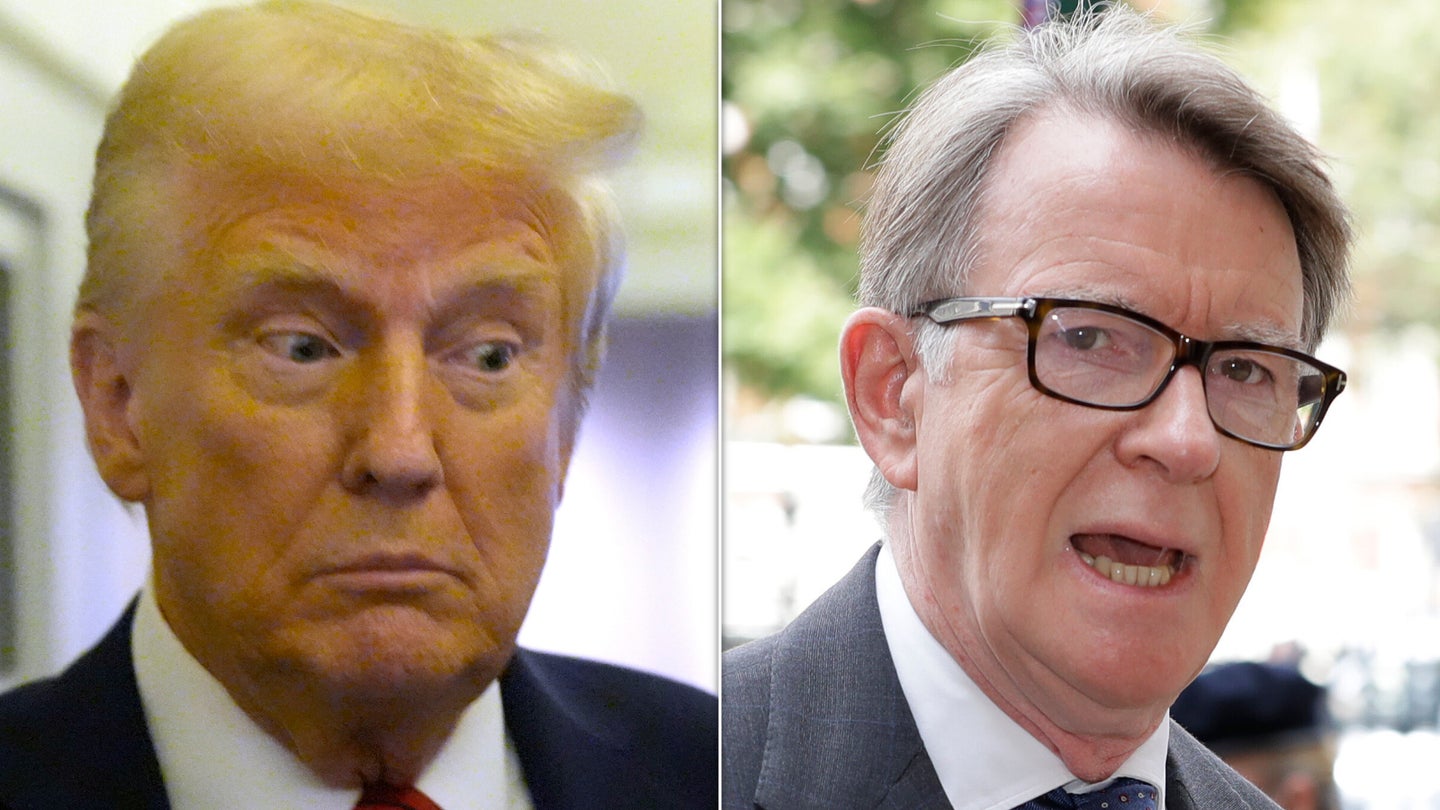 Peter Mandelson Apologises For Criticizing Trump | HuffPost UK Politics