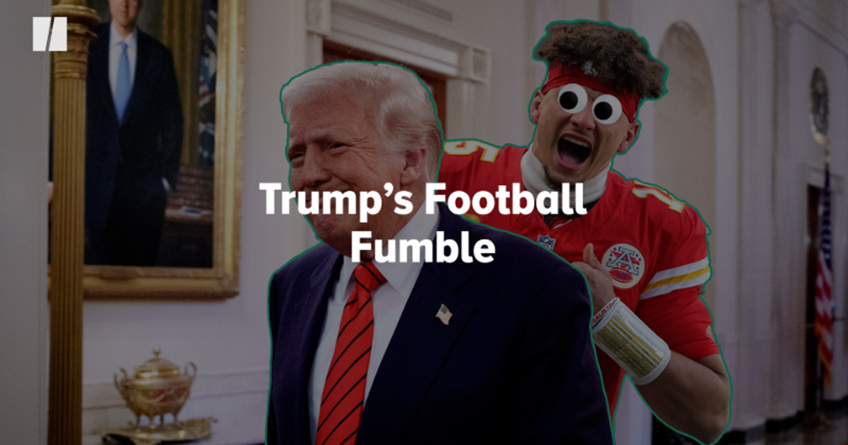 Trump’s Football Fumble | HuffPost Videos