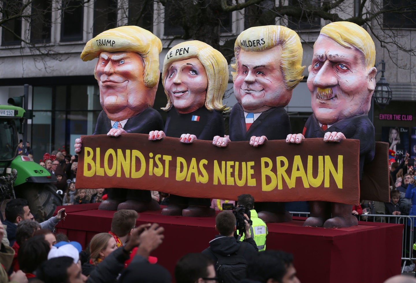 NSFW Float Roasts Trump With ‘MAGA’ Testicles At German Carnival ...