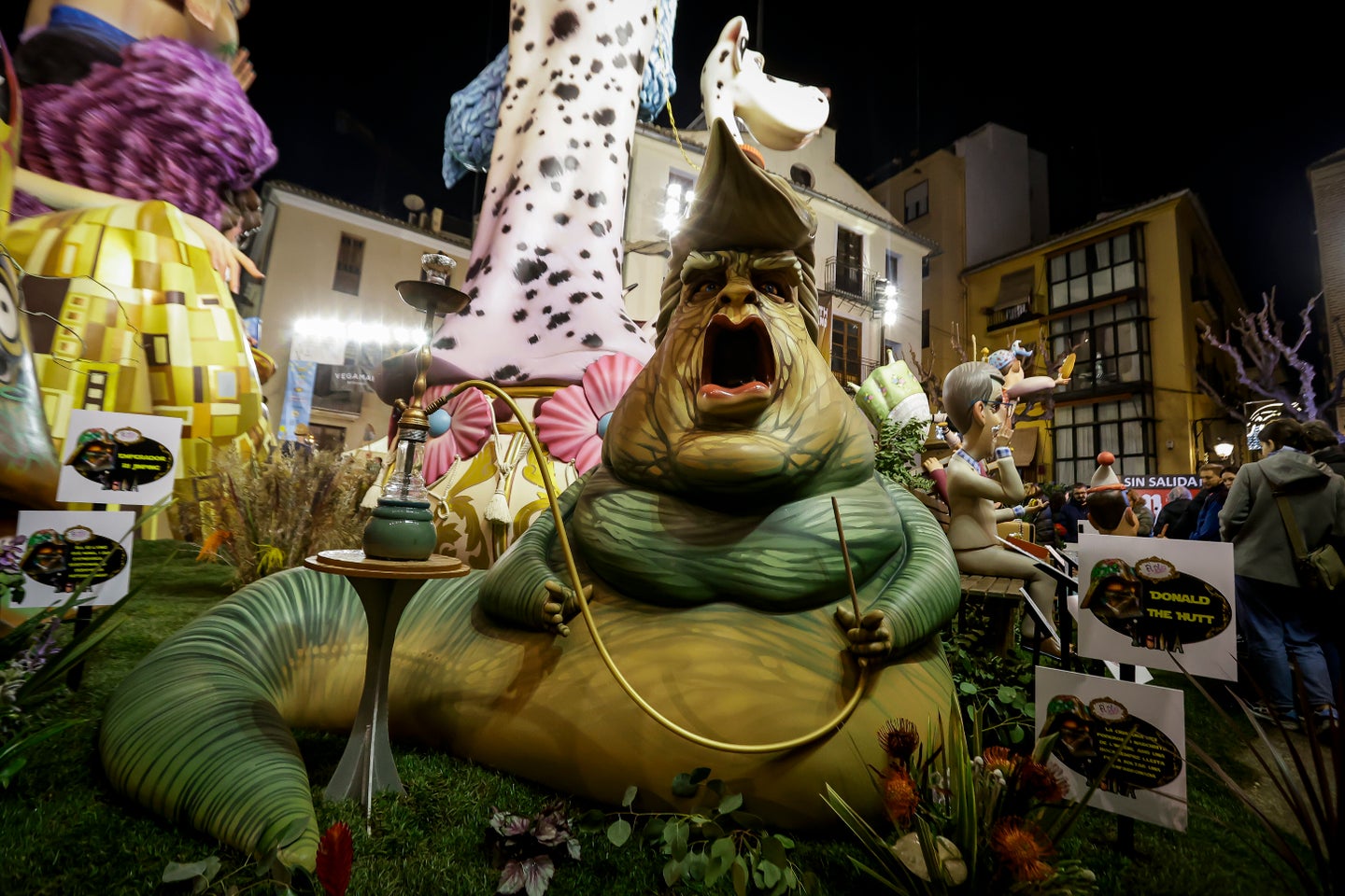 Brutal Caricatures Of Trump To Be Torched — Literally — At Spain's ...