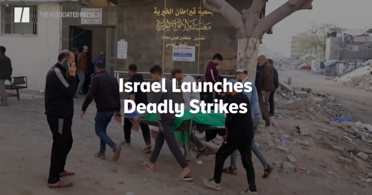 Israel Launches Deadly Strikes | HuffPost Videos