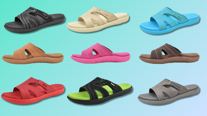 People With Plantar Fasciitis Adore These $25 Orthotic Slides ...