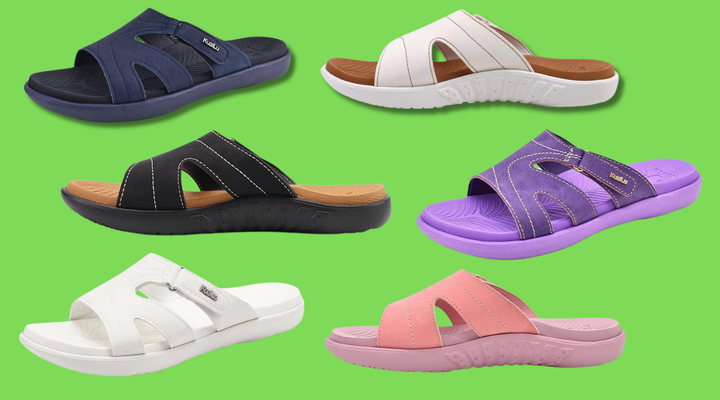 People With Plantar Fasciitis Adore These $25 Orthotic Slides ...