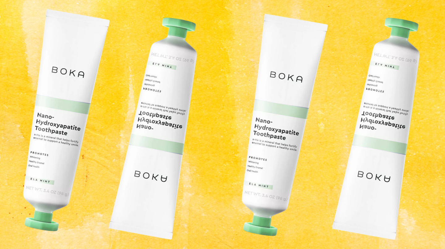 Boka's Nano-Hydroxyapatite Toothpaste Is A Fluoride-Free Option ...