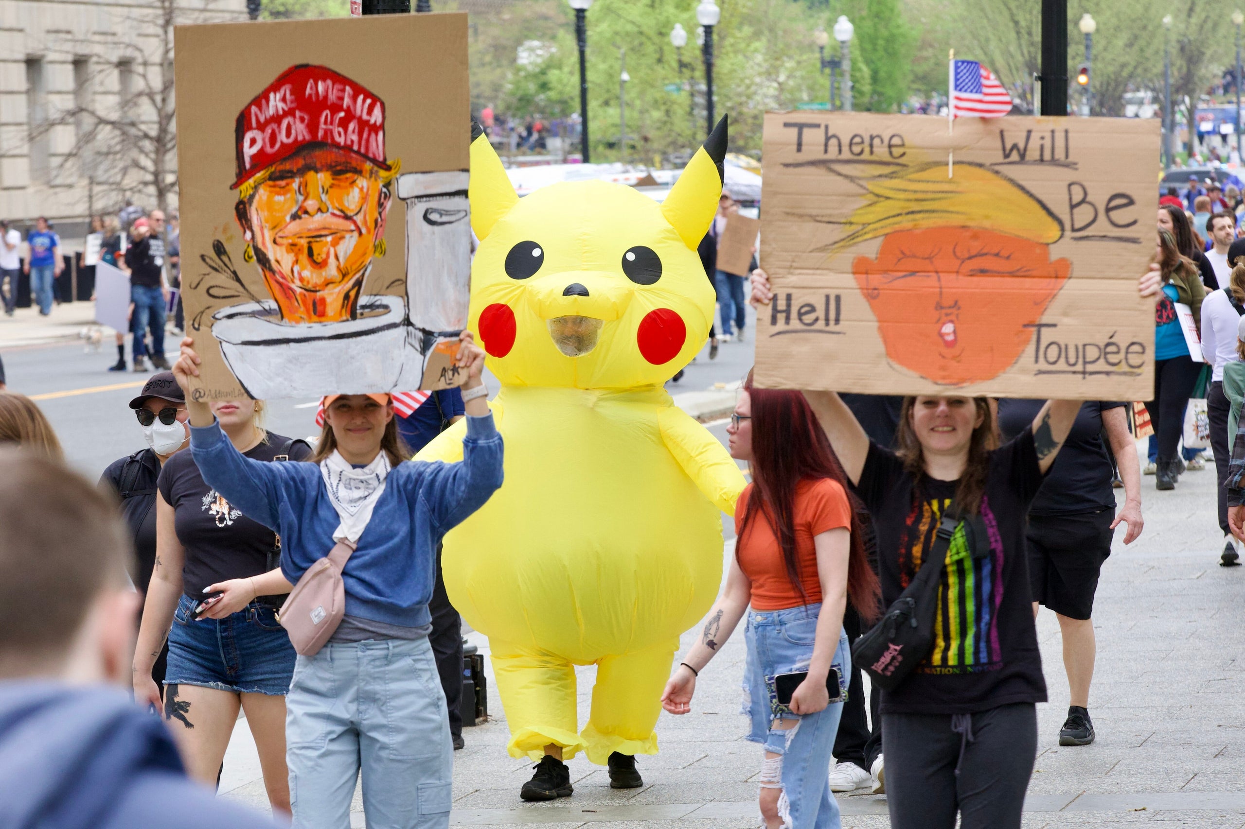 Here Are Some Of The Best Signs From The Anti-Trump 'Hands Off ...