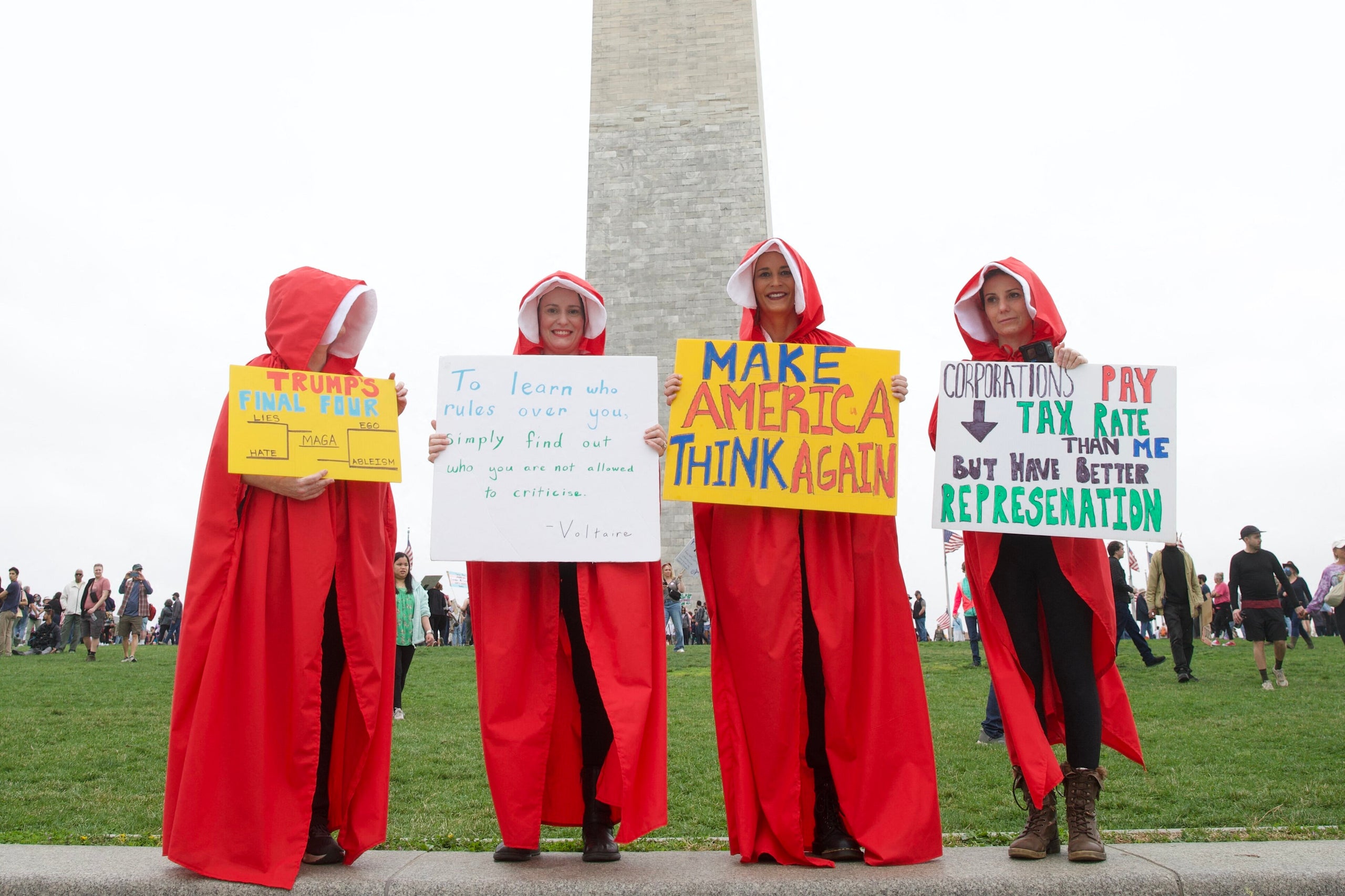 Here Are Some Of The Best Signs From The Anti-Trump 'Hands Off ...