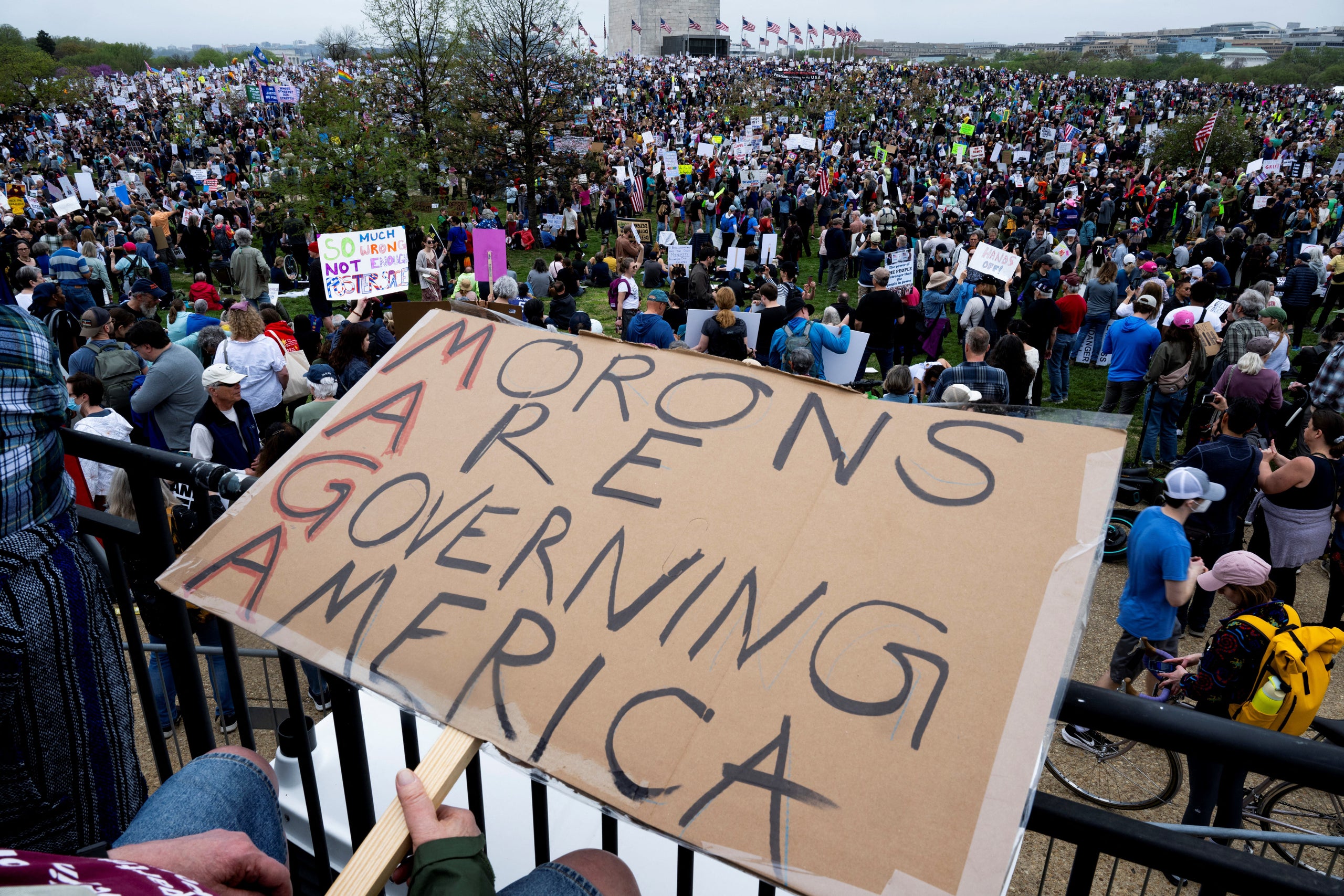 Here Are Some Of The Best Signs From The Anti-Trump 'Hands Off ...