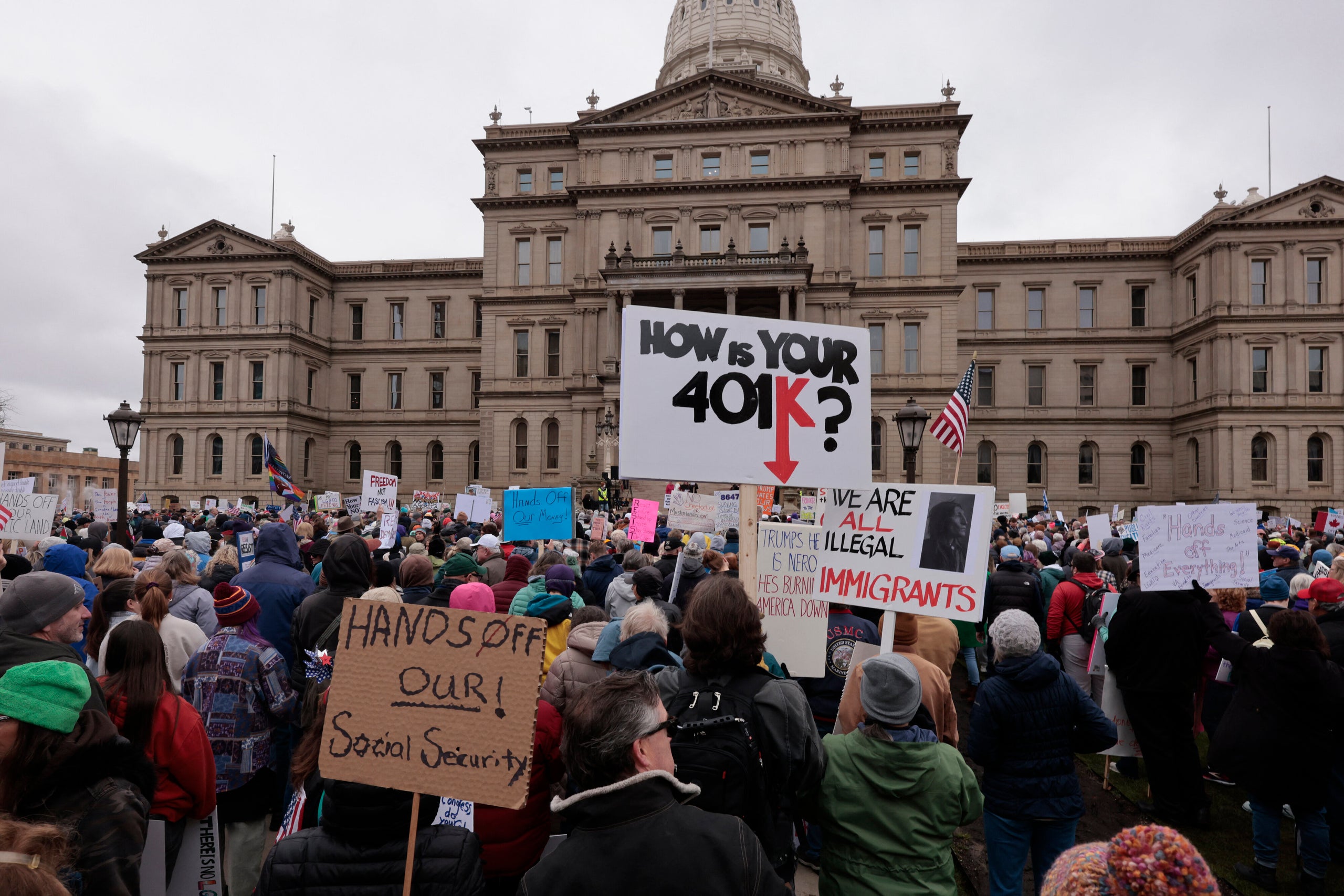Here Are Some Of The Best Signs From The Anti-Trump 'Hands Off ...