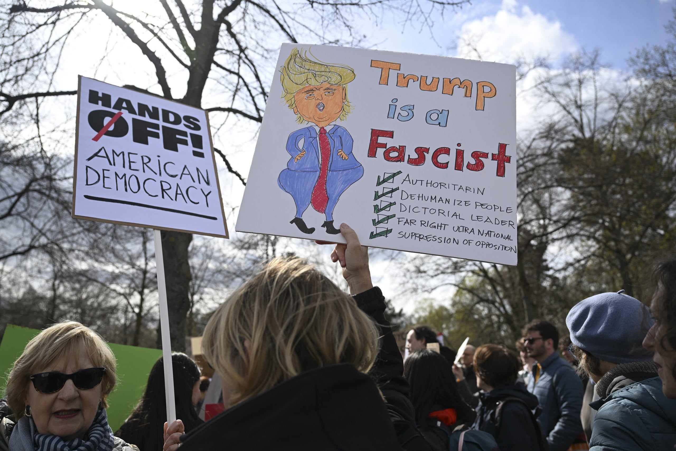 Here Are Some Of The Best Signs From The Anti-Trump 'Hands Off ...