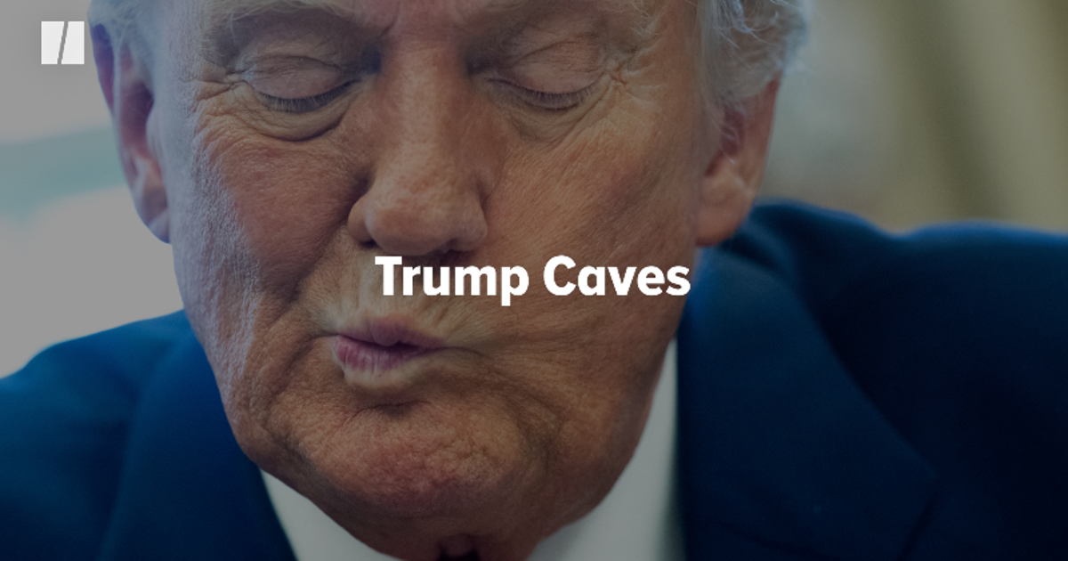 Trump Caves | HuffPost Videos