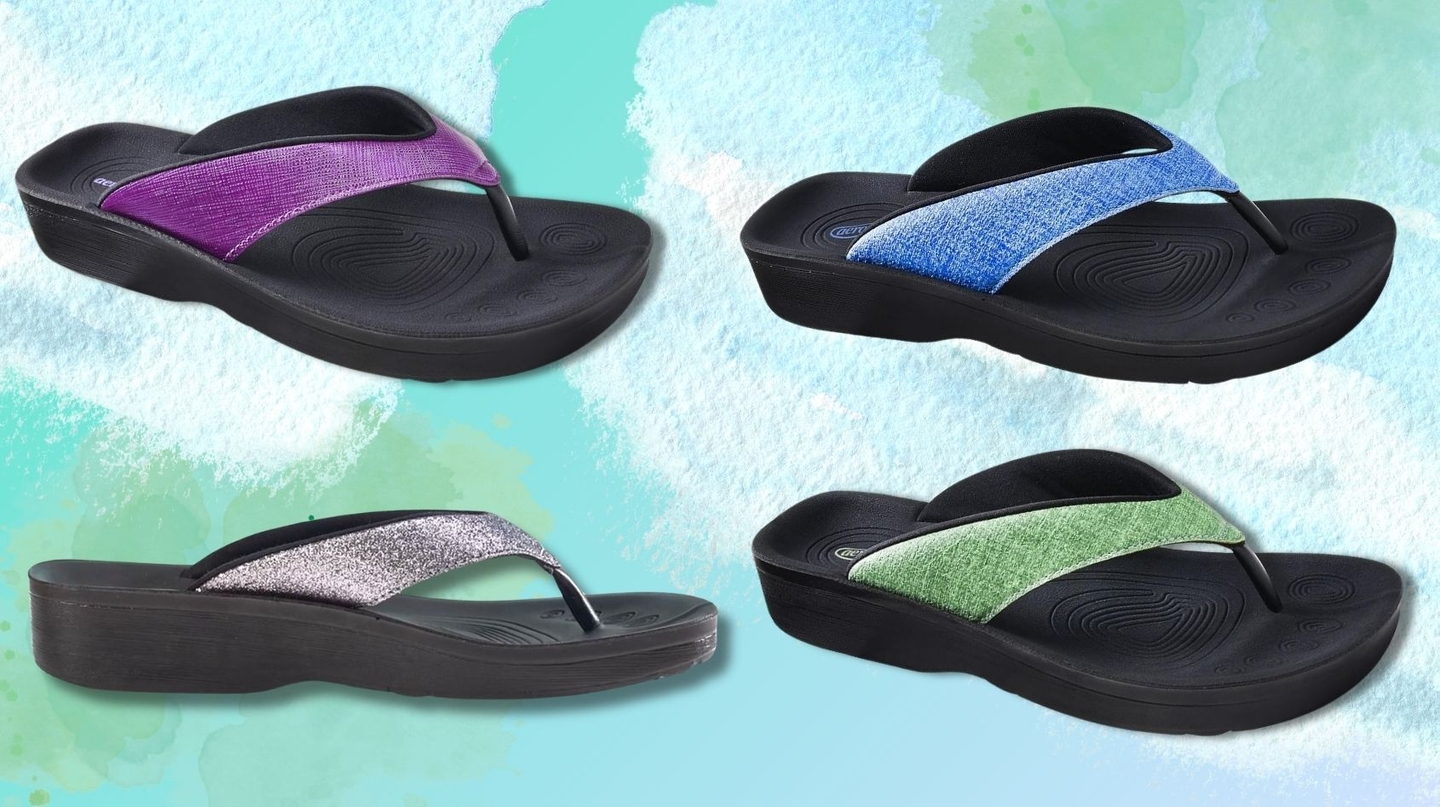 These Supportive Orthotic Flip-Flops Are On Sale At Amazon | HuffPost Life