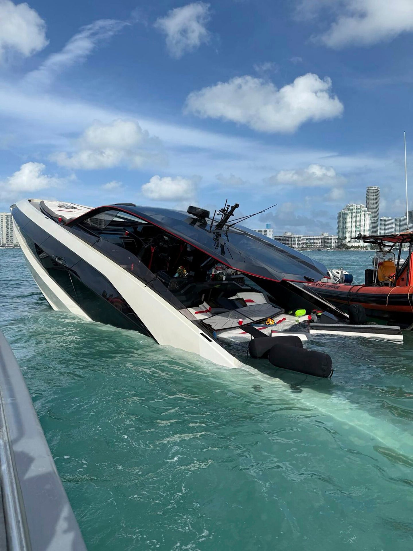 Social Media Influencer-Filled Lamborghini Yacht Sinks Off Miami Beach ...