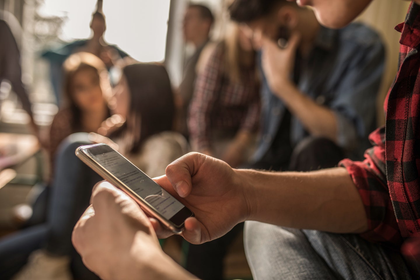 Why Constantly Looking At Your Phone Could Be A Sign Of Depression ...