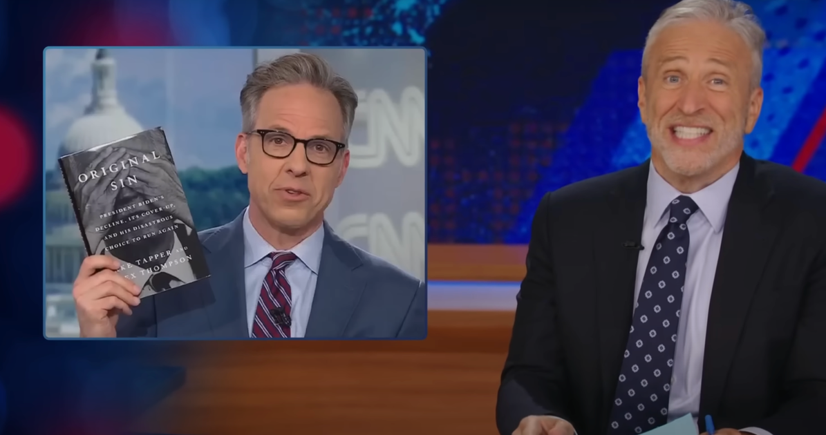 Jon Stewart Tears Into Jake Tapper, CNN Over Biden Book | HuffPost ...