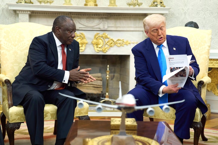 Cyril Ramaphosa Recounts Explosive Oval Office Meeting With Trump | HuffPost UK Politics