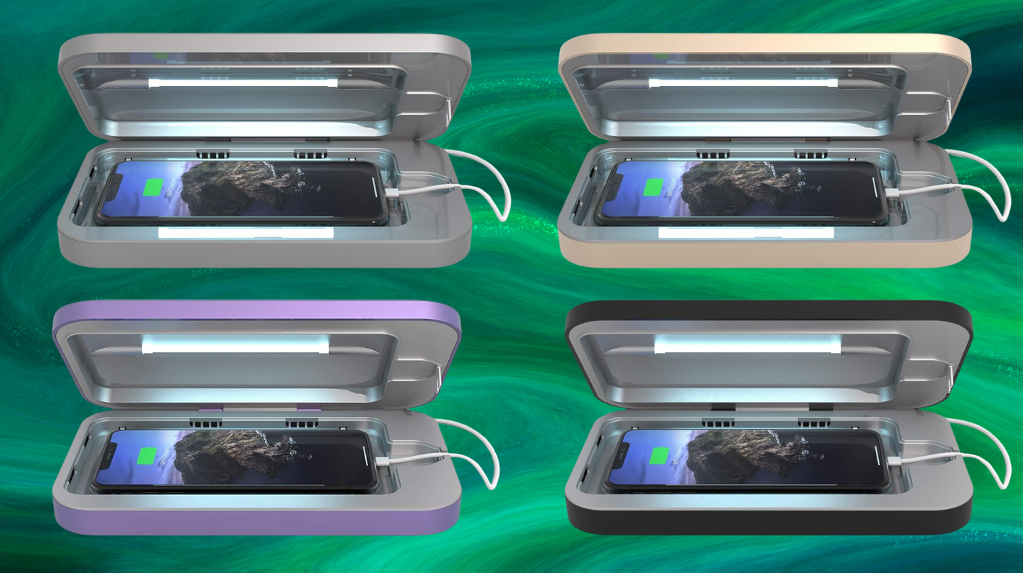 The PhoneSoap 3 UV Sanitizer Kills Bacteria On Your Phone Screen ...