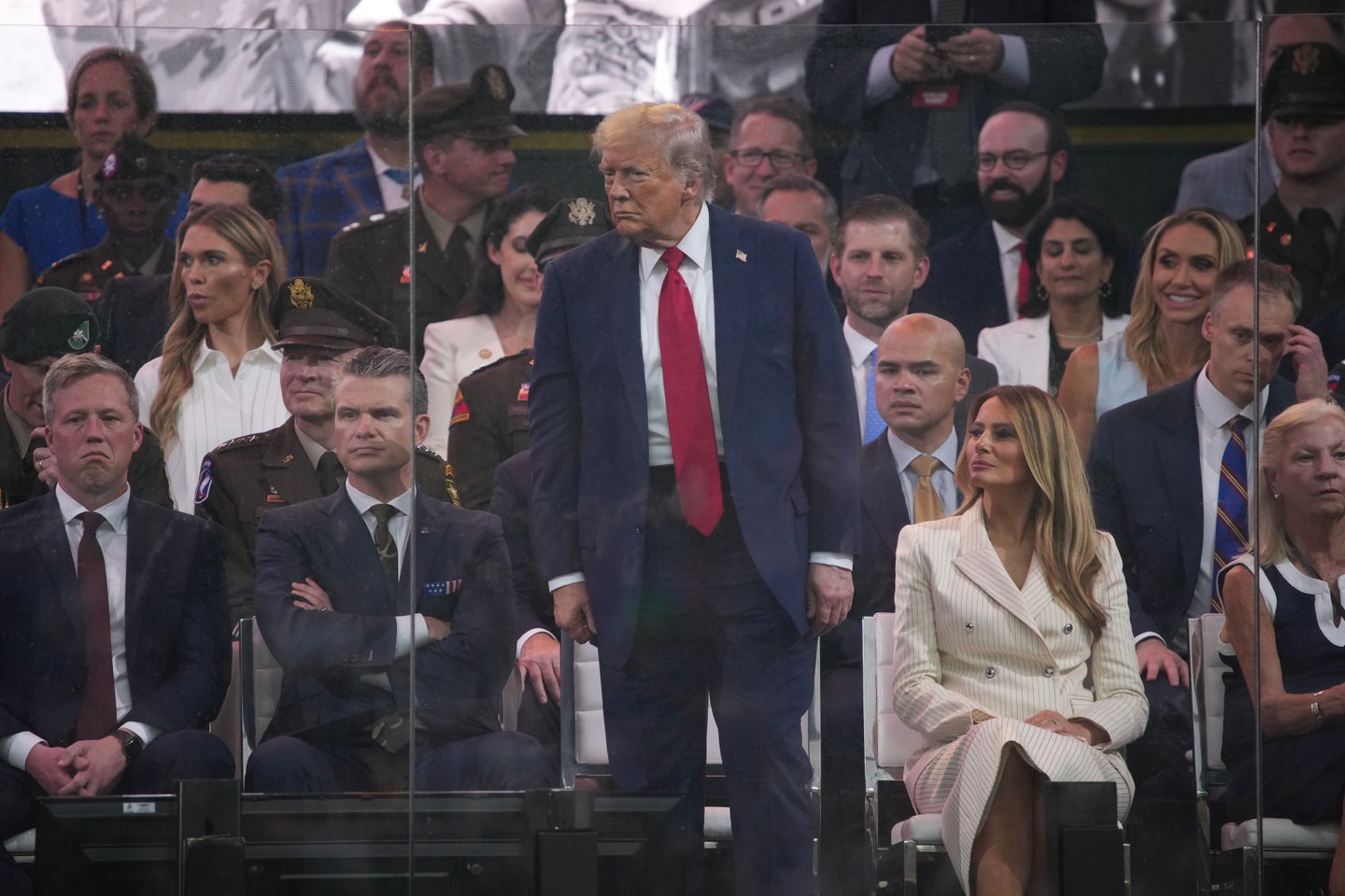 Trump Presides Over $45 Million Military Parade For Himself Before ...