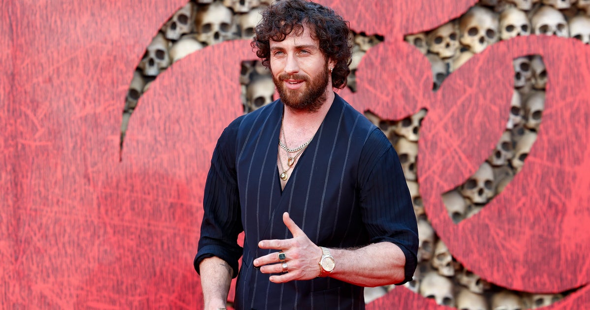 Aaron Taylor-Johnson 28 Years Later Red Carpet Moment Fuels James Bond ...
