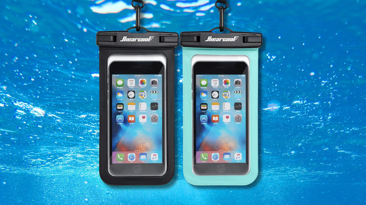 This $8 Waterproof Phone Pouch Keeps Devices Dry | HuffPost Life