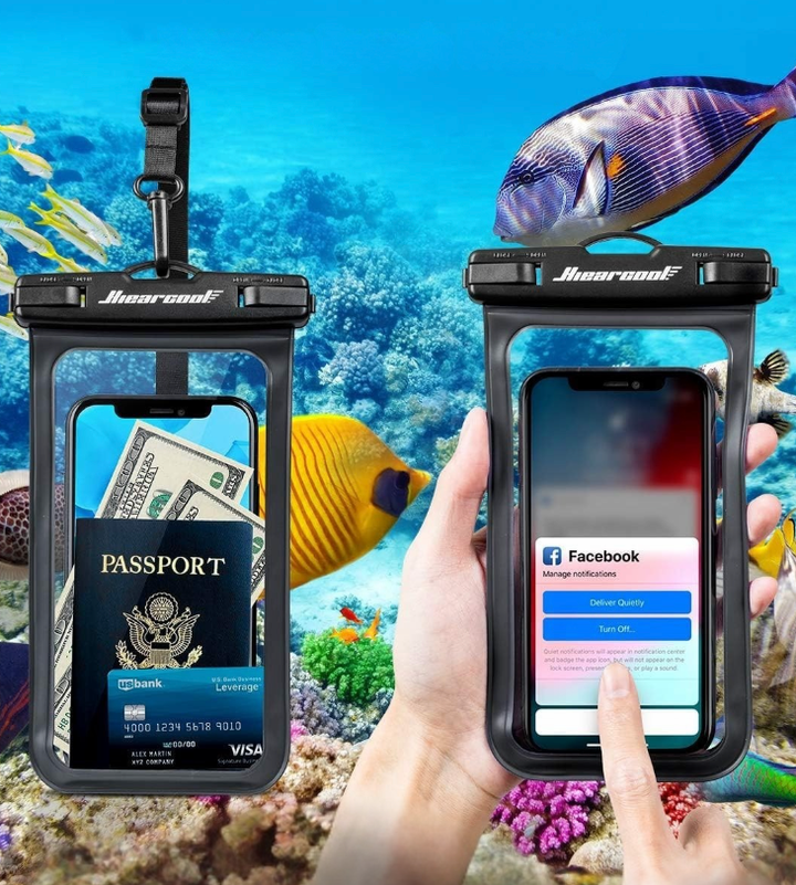 This $8 Waterproof Phone Pouch Keeps Devices Dry | HuffPost Life