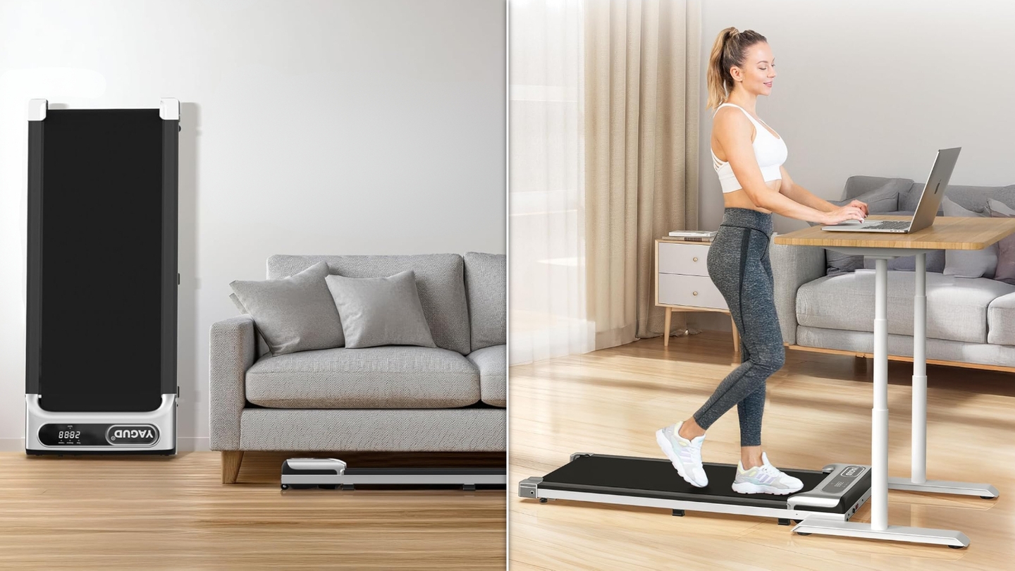 This Indoor Walking Pad Keeps You Active When It’s Hot Out | HuffPost Life