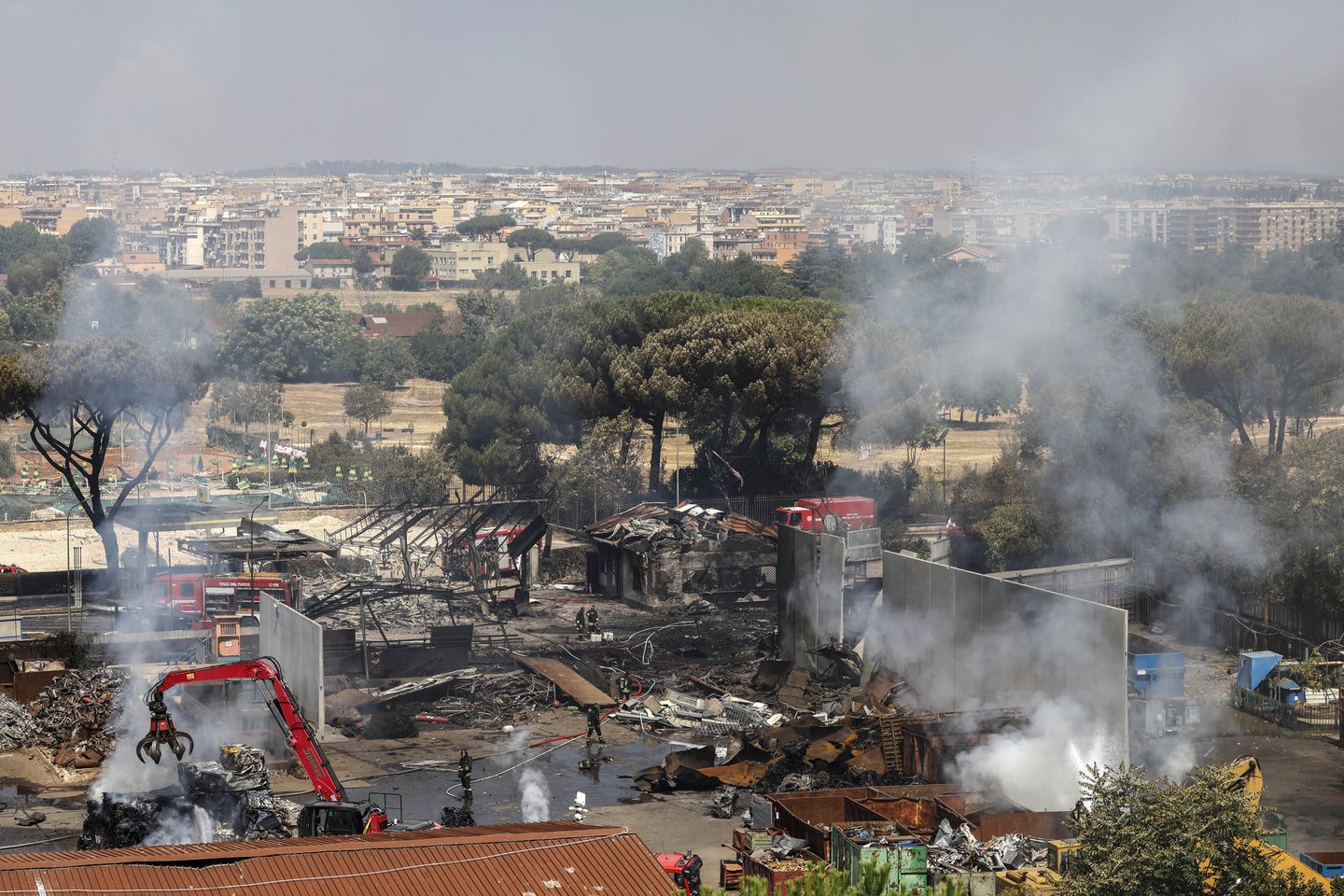 Massive Gas Station Explosion Injures At Least 20 In Rome | HuffPost ...