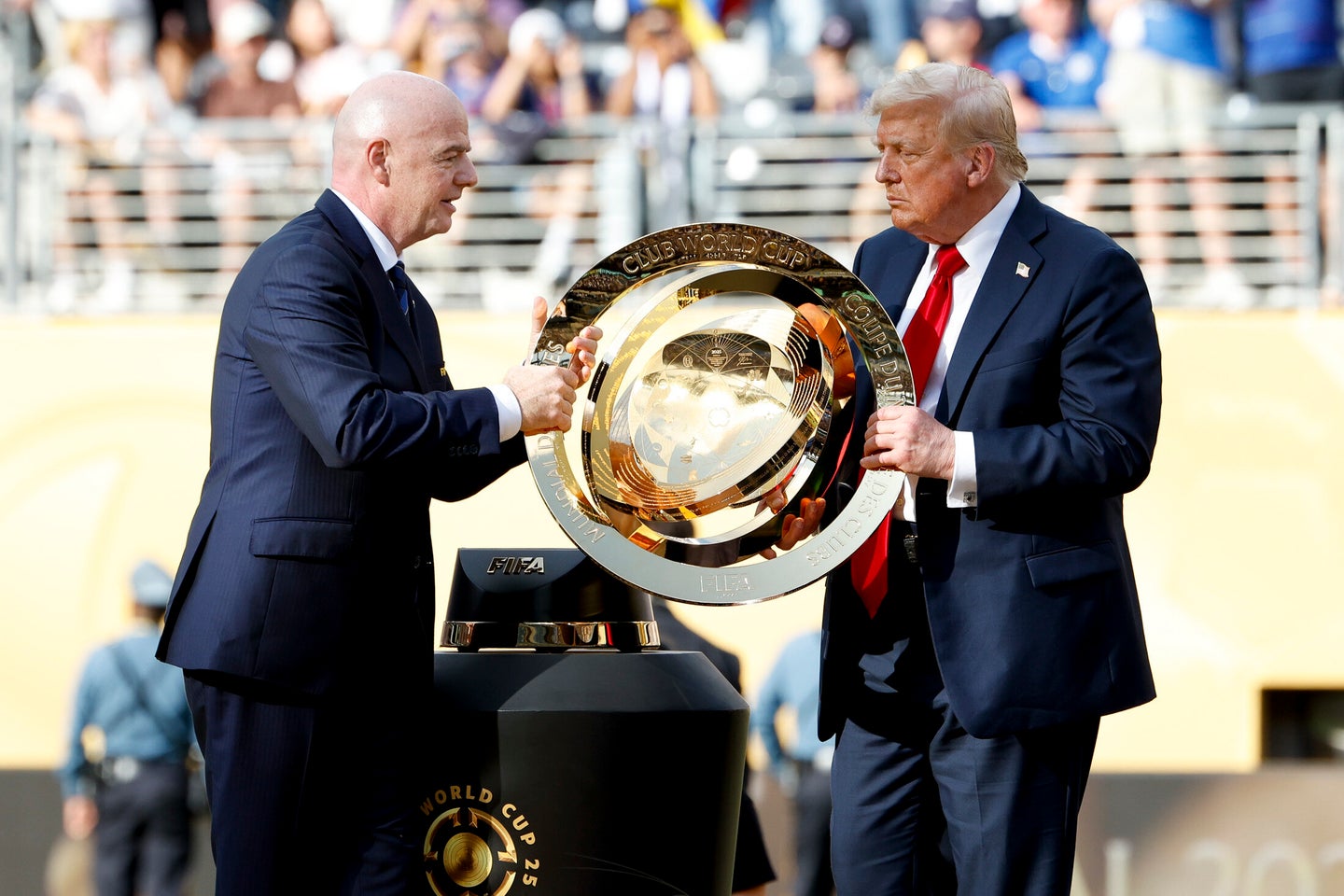 Trump Kept FIFA Club World Cup Trophy; Winners Given Replica | HuffPost ...