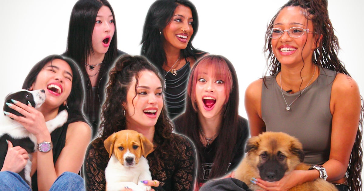 KATSEYE: The Puppy Interview | HuffPost Videos