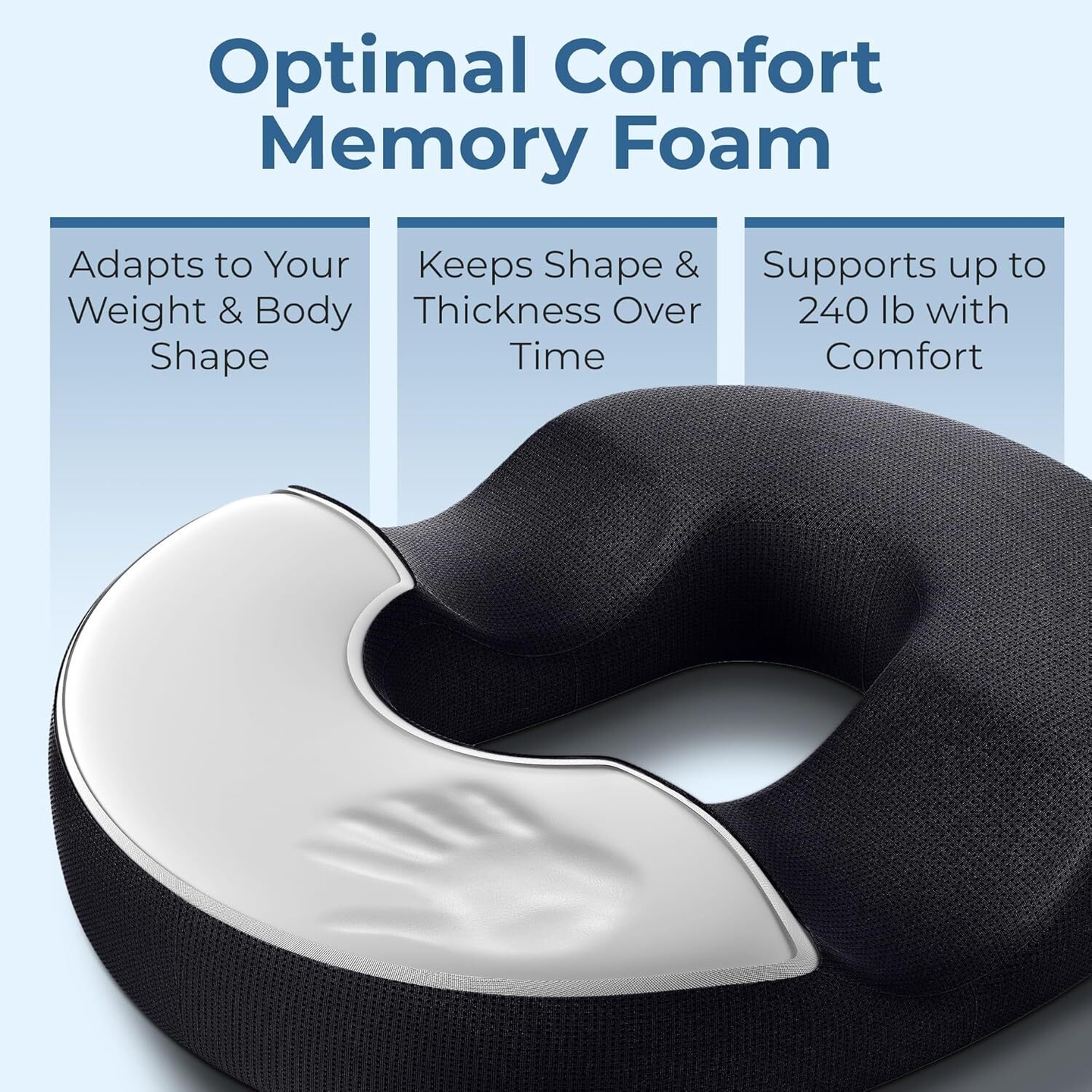 Donut Pillow Helps Manage Back & Hip Pain While Sitting | HuffPost Life