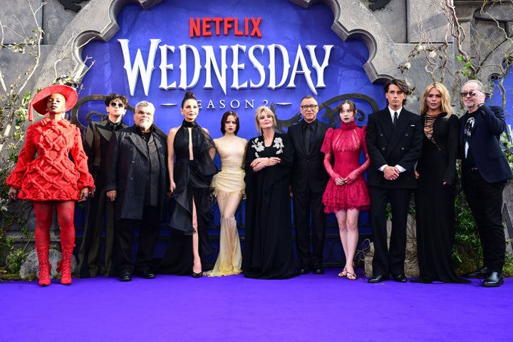 Wednesday Season 2 Cast Serve Iconic Looks On Premiere Red Carpet ...