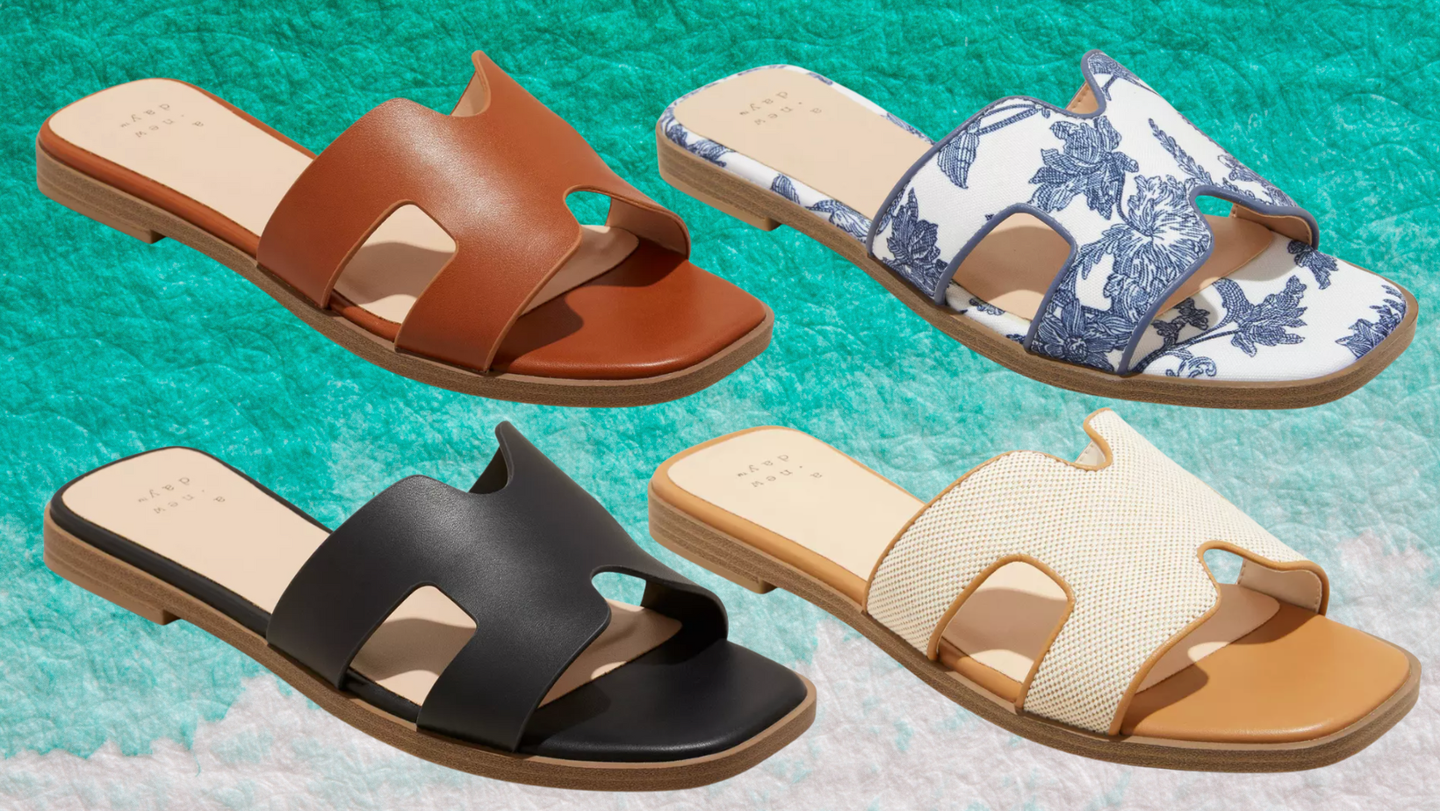 These Chic Target Sandals Rival Hermès For Under $20 | HuffPost Life