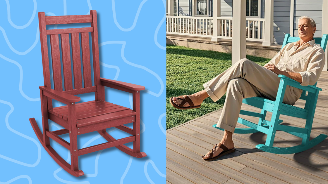 These Comfortable Outdoor Rocking Chairs Are Under $100 Right Now ...