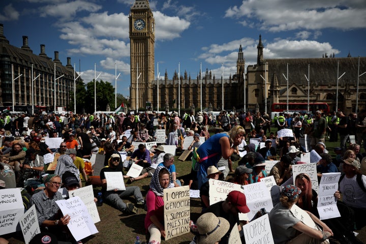 Police Slammed For Mass Arrests At Palestine Action Protest | HuffPost ...